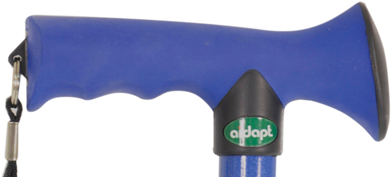 Aidapt | Folding Rubber Handled Walking Stick