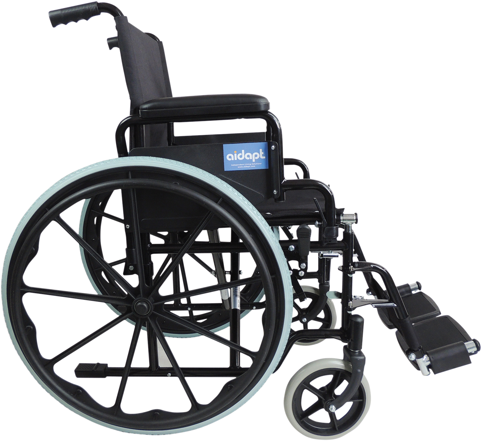 Aidapt | Aidapt Self Propelled Steel Transit Chair