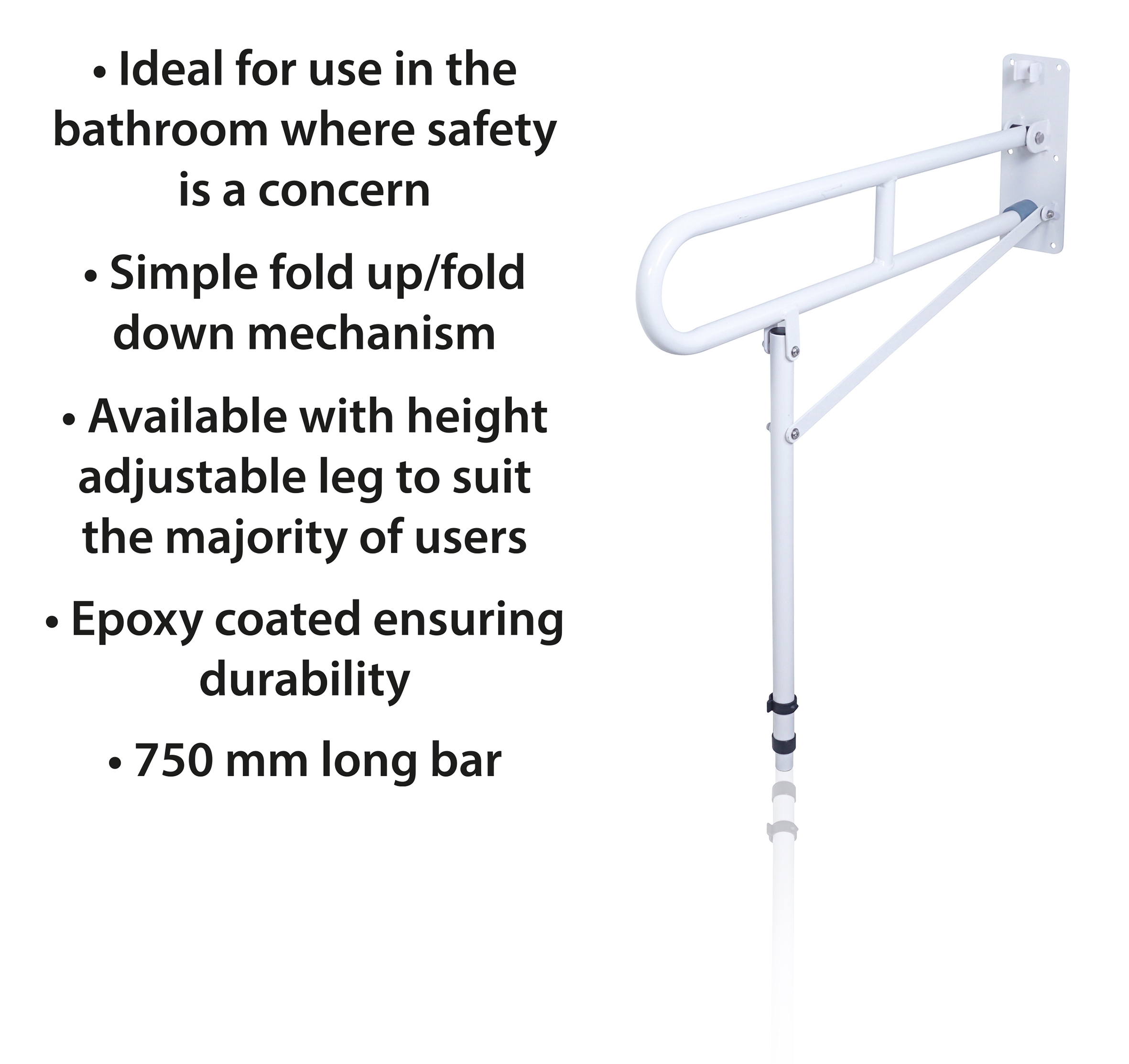 Aidapt | Solo Contract Hinged Arm Support