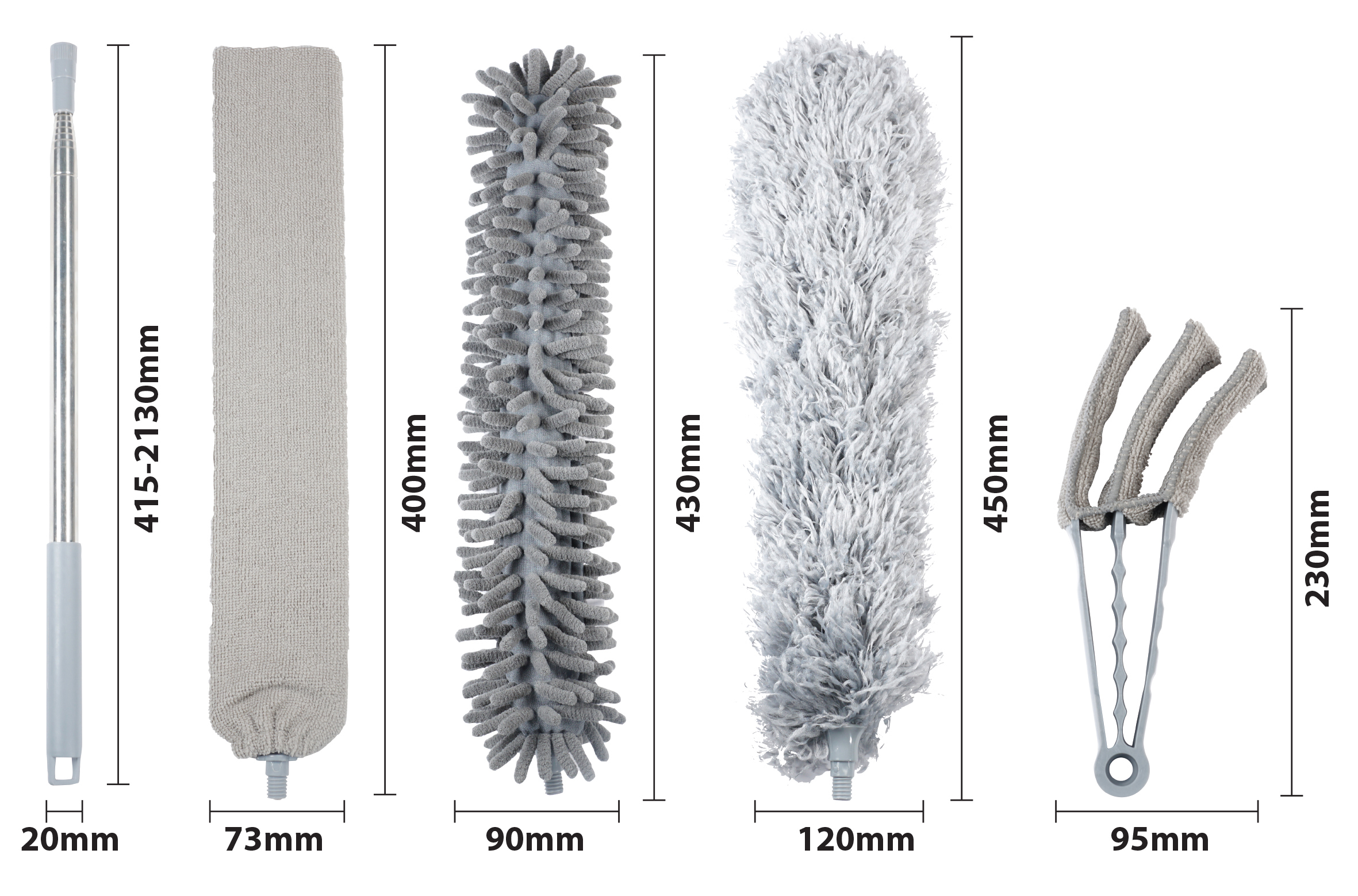 Aidapt | St Helens Home and Garden 5 piece Professional Duster Kit With ...